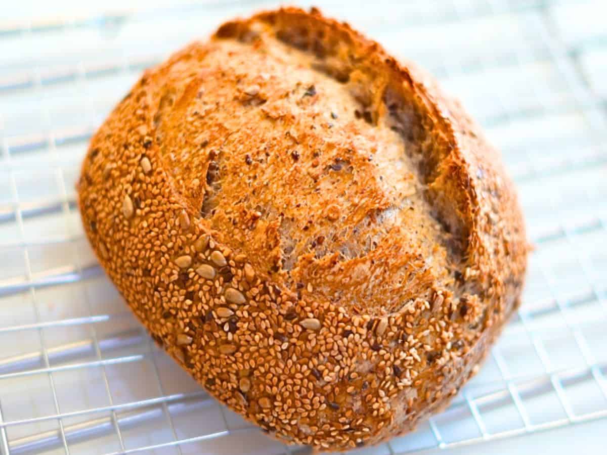 Healthy Sourdough Bread Recipe: High Protein, High Fiber! | MerryBoosters