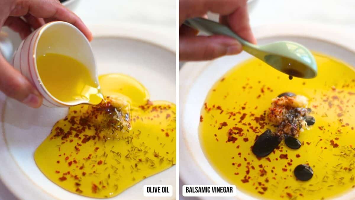 Olive Oil and Balsamic Vinegar Bread Dip Recipe | MerryBoosters