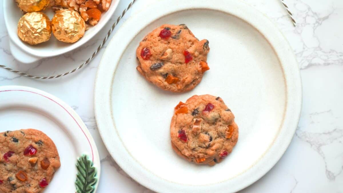 Chewy Fruitcake Cookies Recipe | MerryBoosters