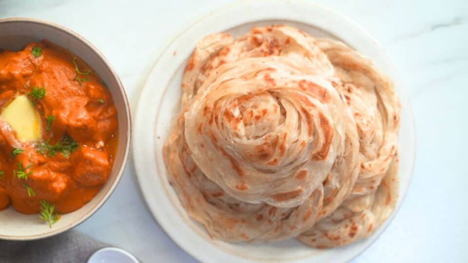 How to make Malabar paratha at home: 4 Ingredient flaky flatbread ...