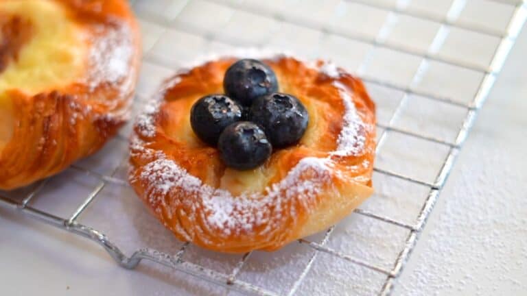 Flaky and Buttery Danish Custard Pastry Recipe (Spandauer) | MerryBoosters